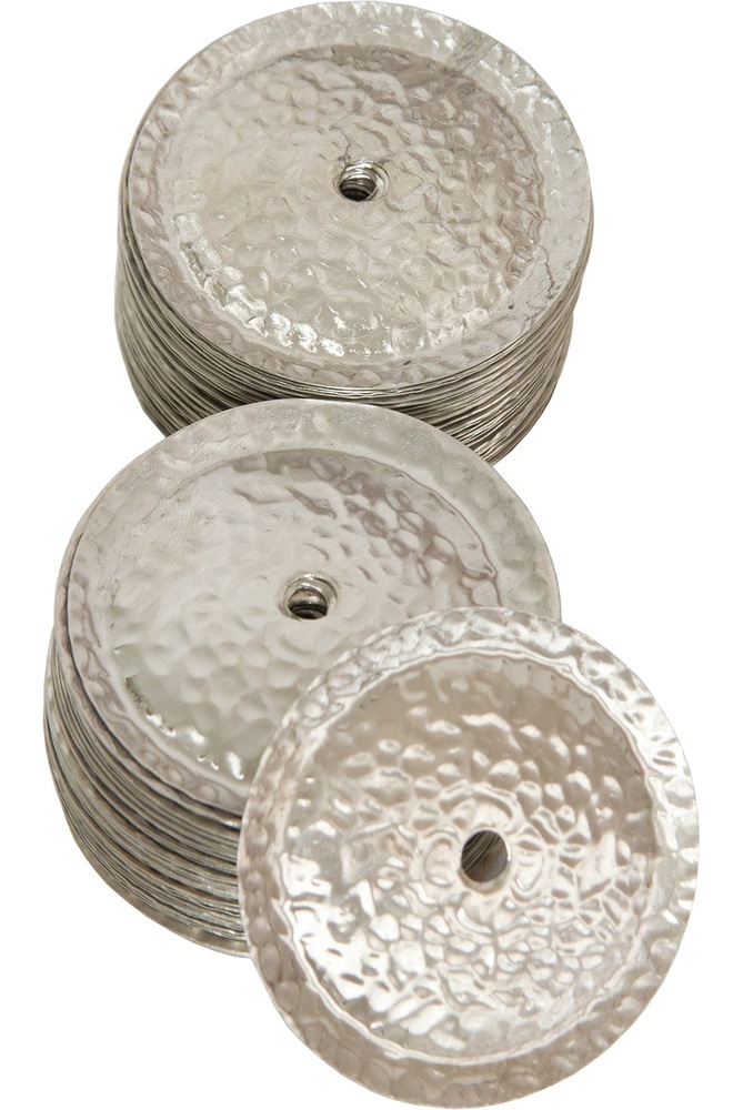 Mid-East White Copper Jingles 100-Count